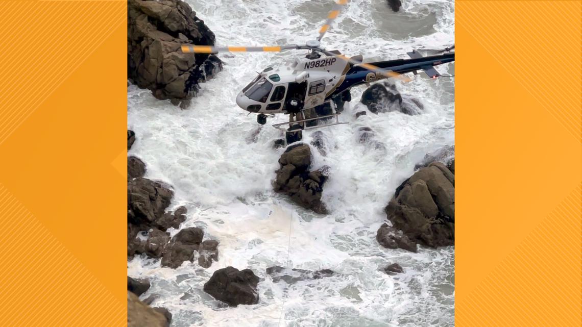 4 alive after 'miracle' when car plunges off California cliff | wqad.com
