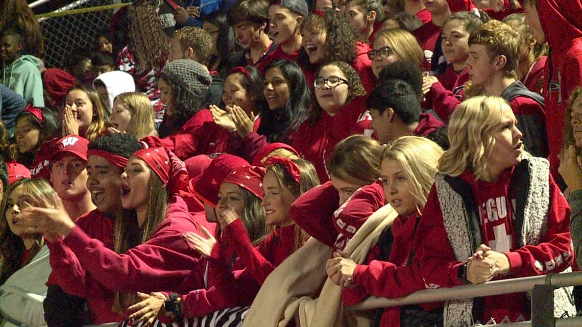 Moline High School students trade in the maroon for red to support ...
