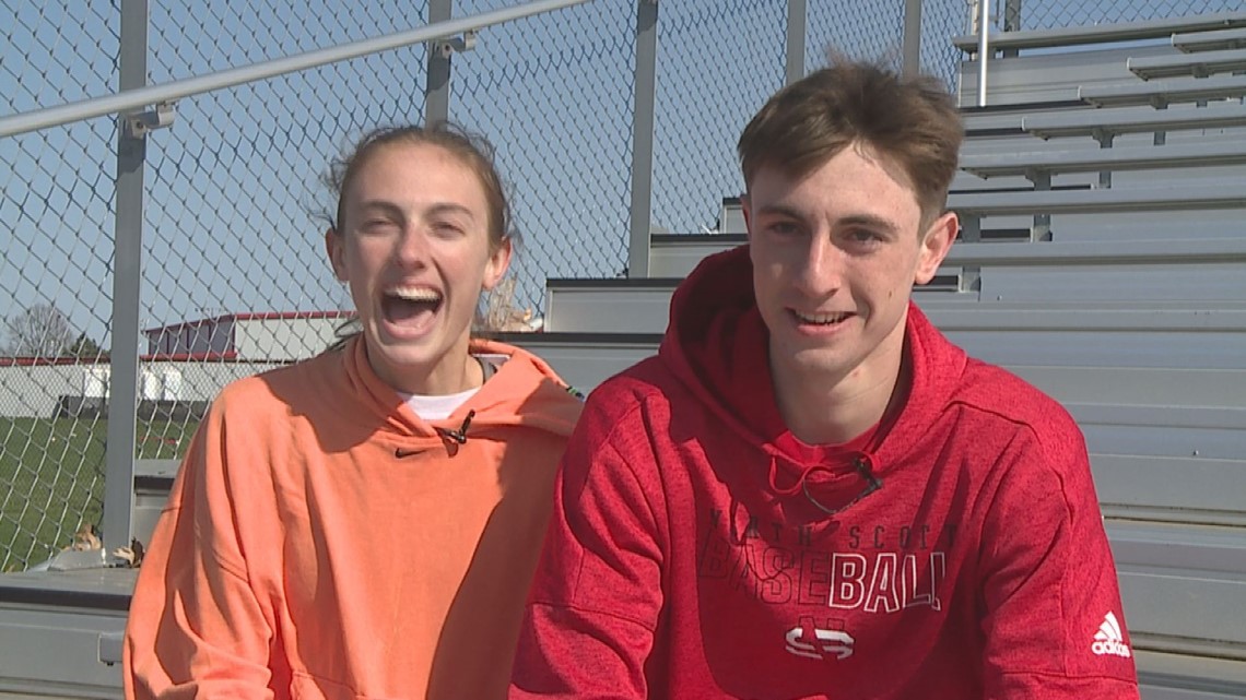North Scott's Skarich duo share love for high jump | wqad.com