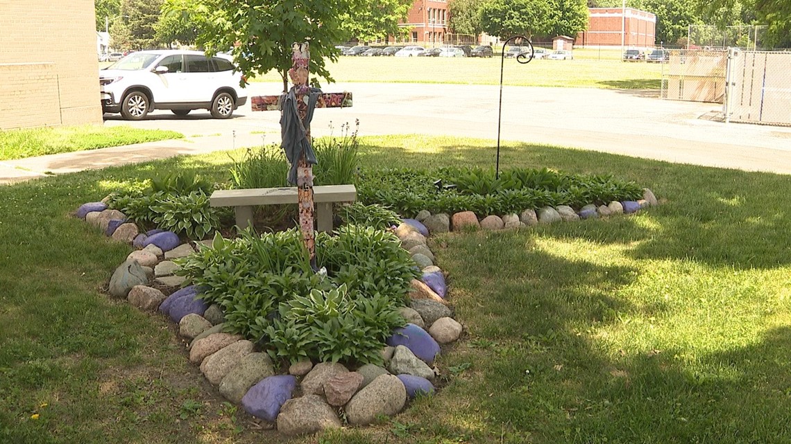 1 year later, Breasia Terrell memorial garden a place of healing | wqad.com