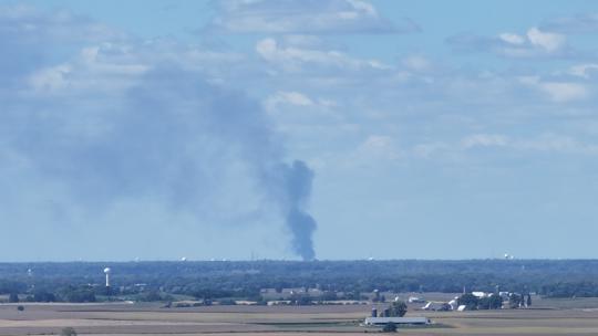 Large fire breaks out in Davenport, Iowa | wqad.com