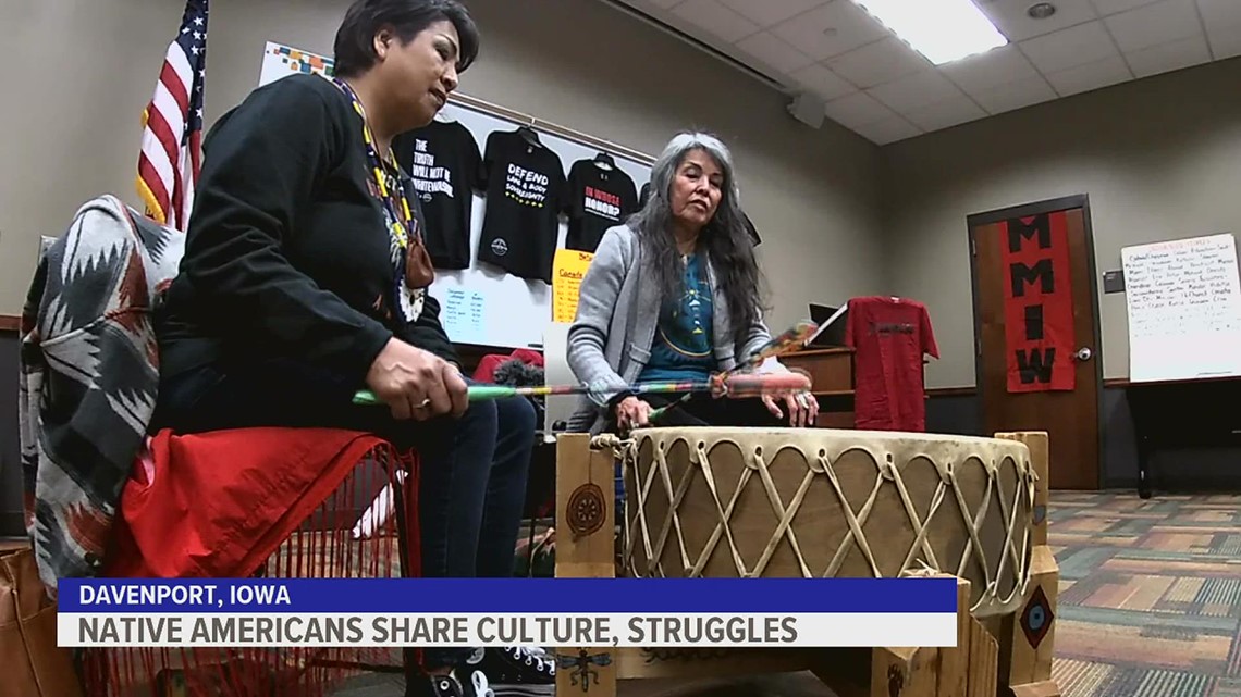 Native American residents share culture, struggles at Davenport Public ...