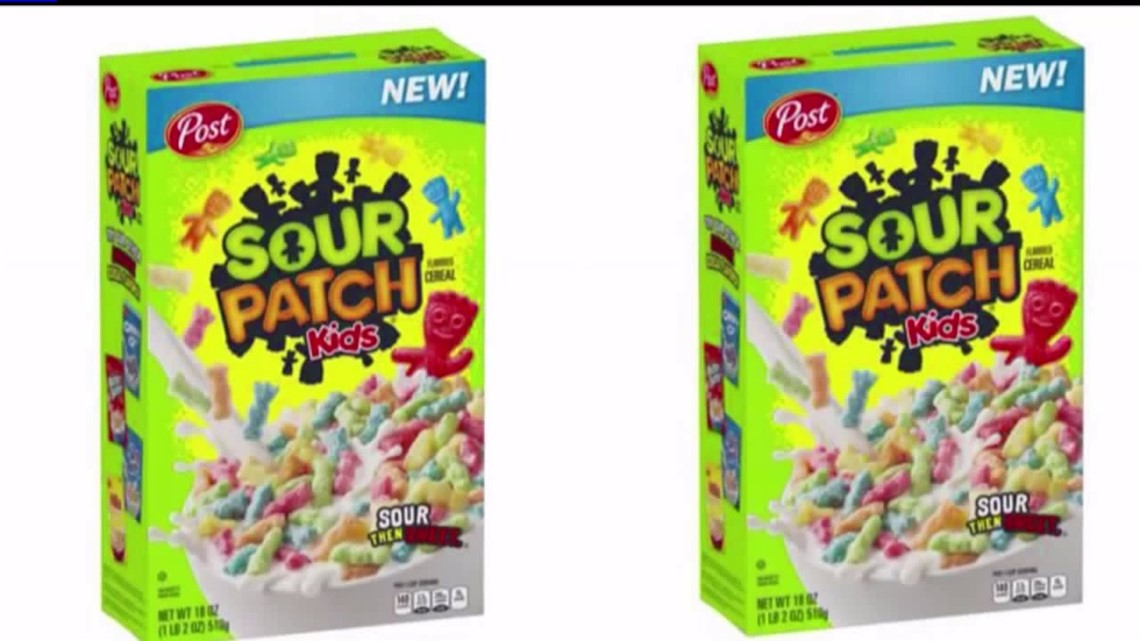 Sour, sweet… cereal? New Sour Patch Kids breakfast hits shelves | wqad.com