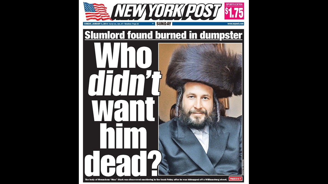 New York Post’s headline on landlord’s slaying angers family, friends ...