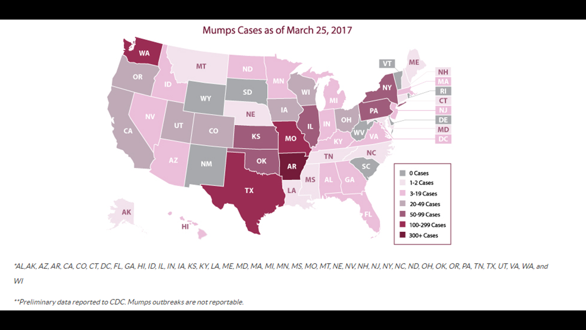 One case of mumps identified on Western Illinois University Macomb ...