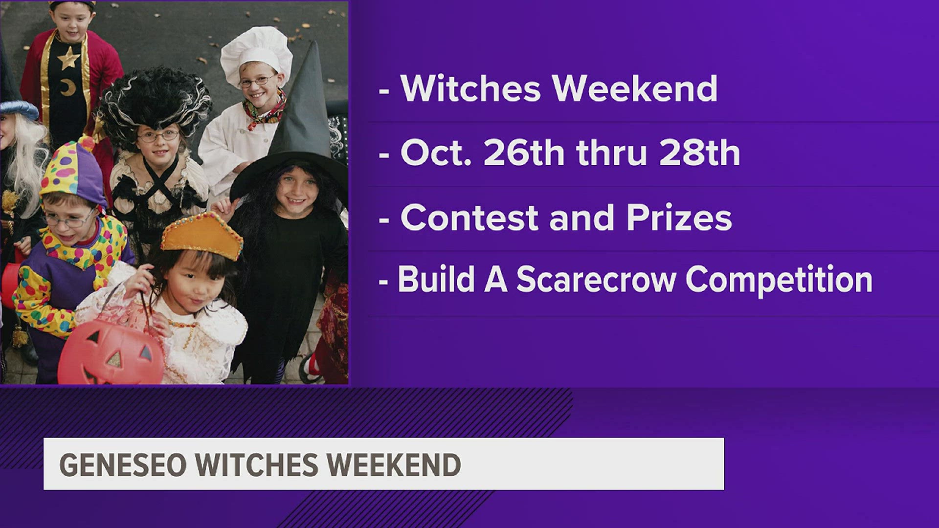 Geneseo hosts spooky festivities leading up to Halloween | wqad.com