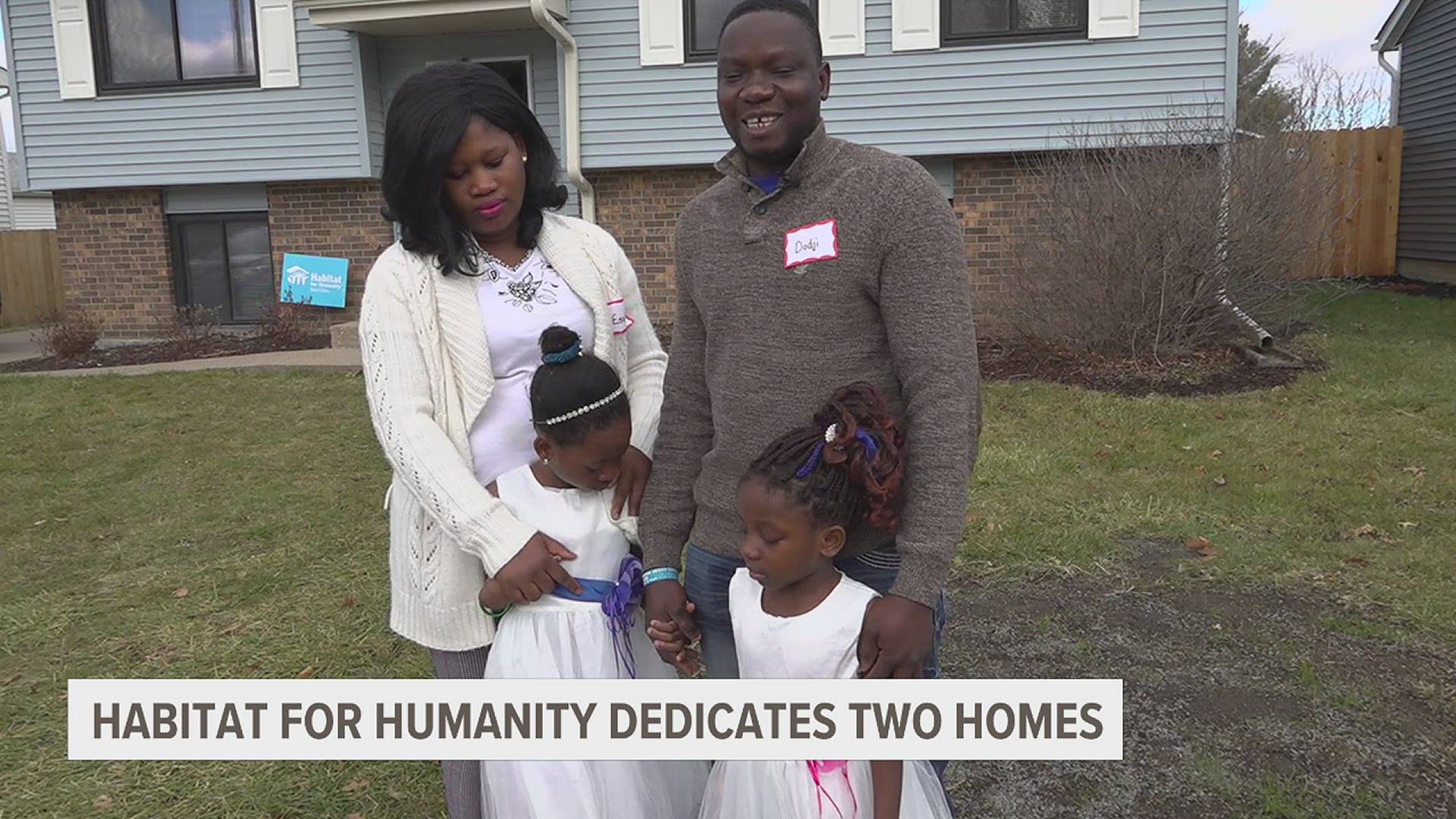 Habitat for Humanity dedicates two renovated homes in Davenport | wqad.com