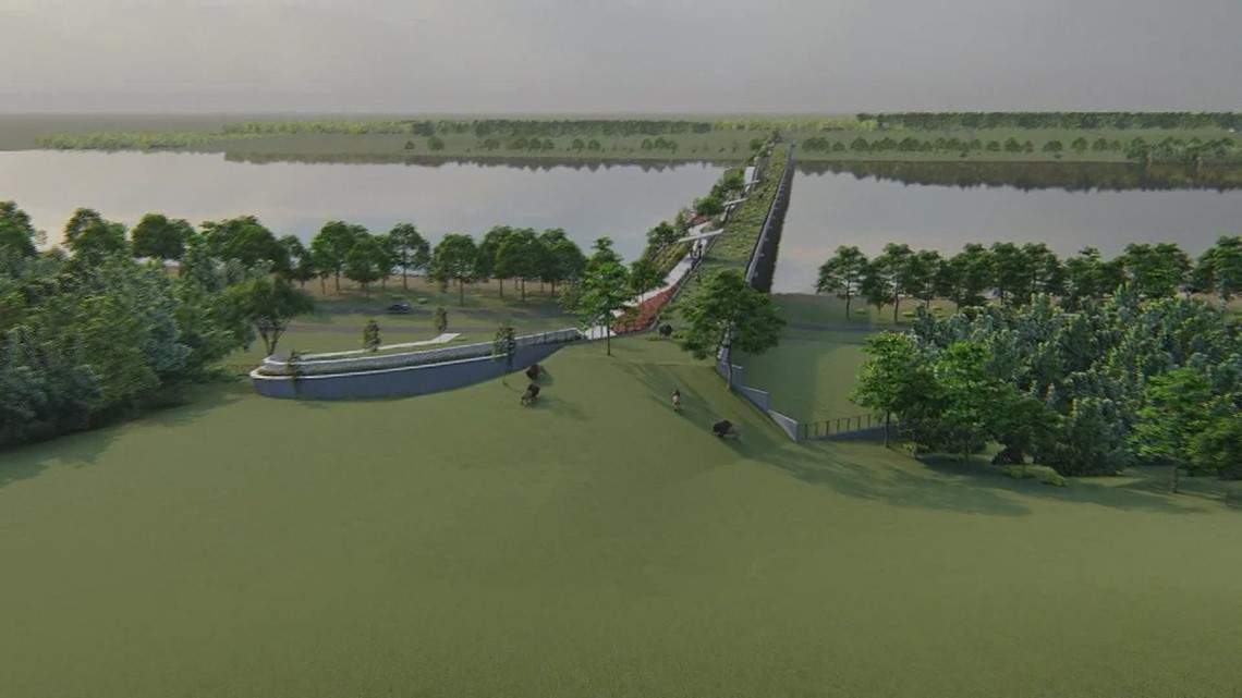 What would the I-80 bridge look like as a bison crossing? | wqad.com