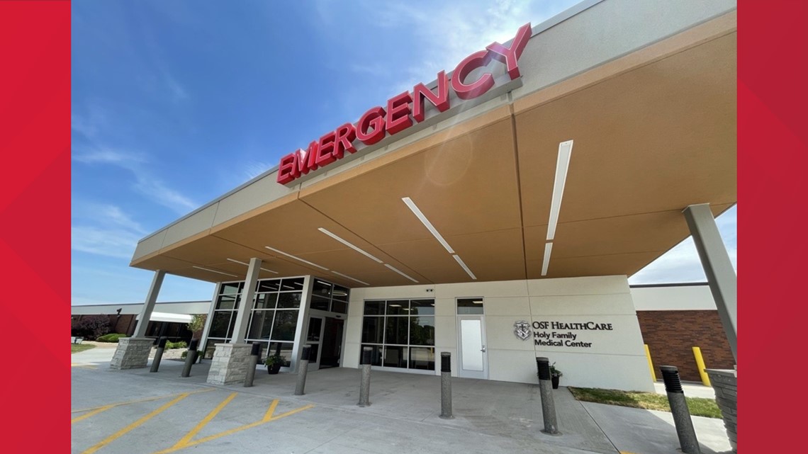 OSF opens 10,000-square-foot emergency department in Monmouth | wqad.com