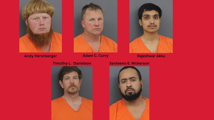 5 men arrested in ISP human trafficking operation | wqad.com