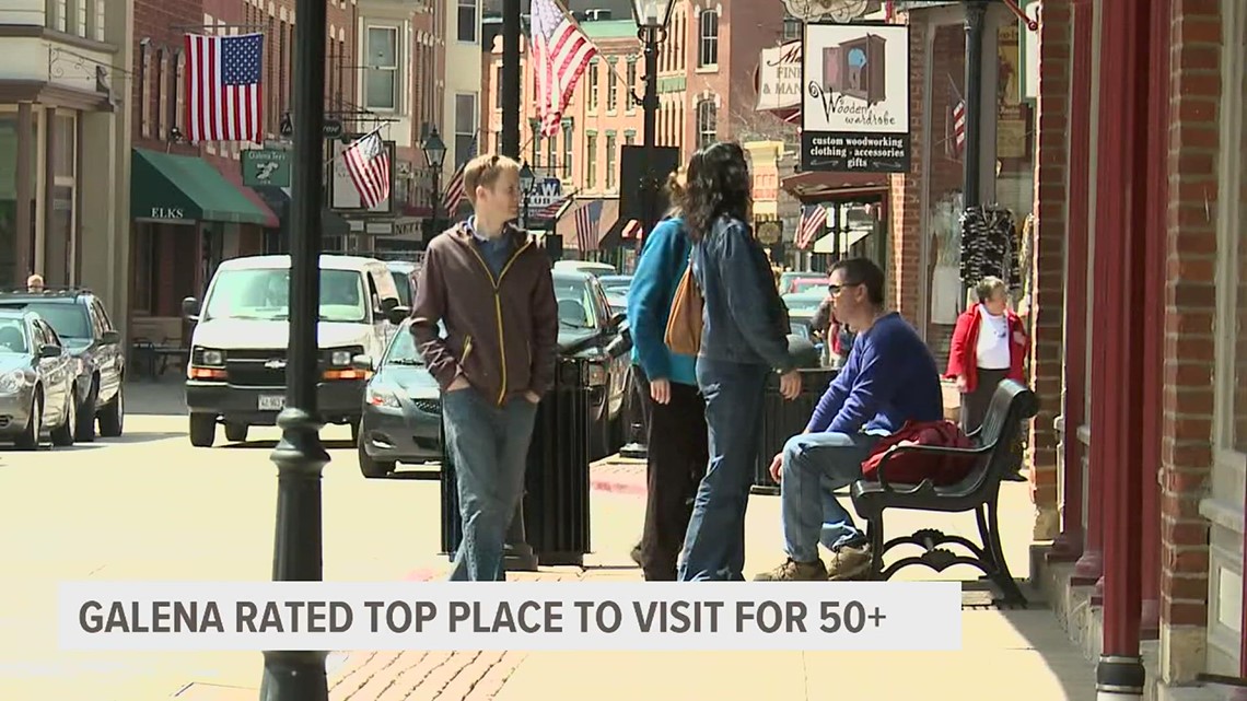 Galena named top place to visit for those 50 and older in 2023 | wqad.com