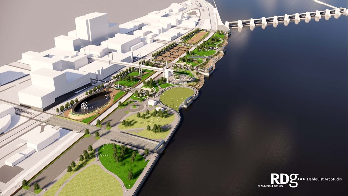 Photos: Proposal for Davenport’s riverfront design unveiled to the ...