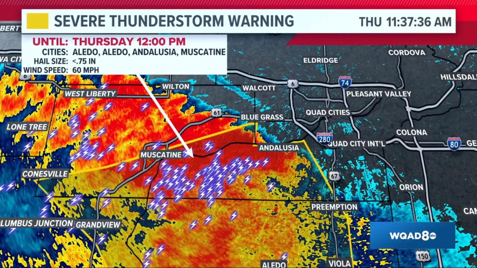 WQAD live coverage of severe storms | June 29, 2023 | wqad.com