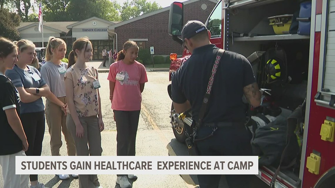 QC students gain healthcare experience at summer camp | wqad.com