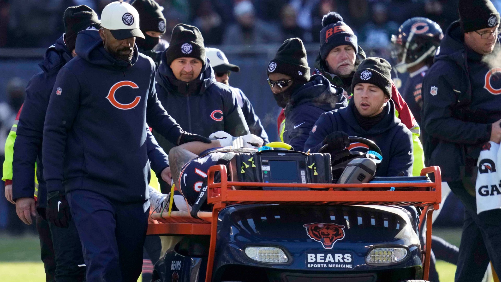 Bears' Jenkins out of hospital after injuring neck against Eagles ...
