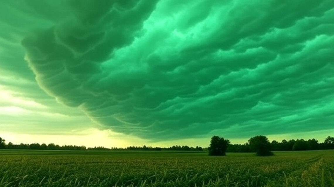 What green skies mean during severe thunderstorms | wqad.com