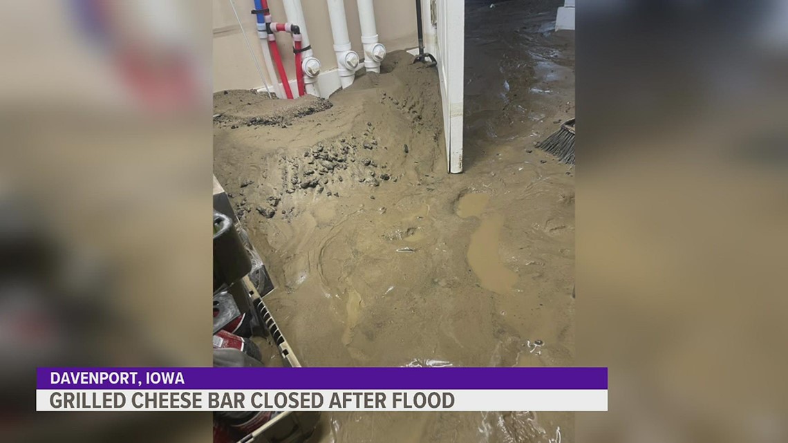 Davenport's Grilled Cheese Bar closed indefinitely after water damage ...