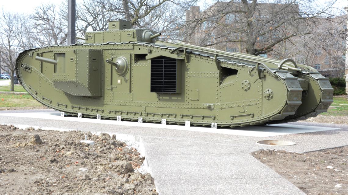 Mark VIII military tank restored at the Rock Island Arsenal | wqad.com