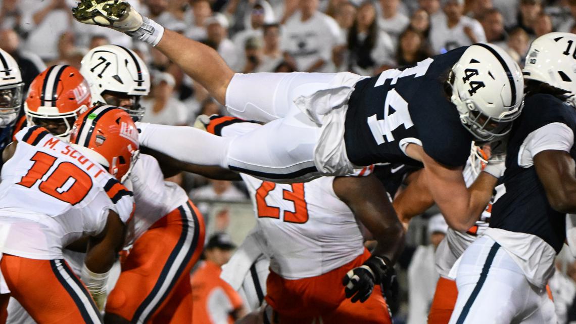 Penn State vs. Illinois football game score and highlights | wqad.com