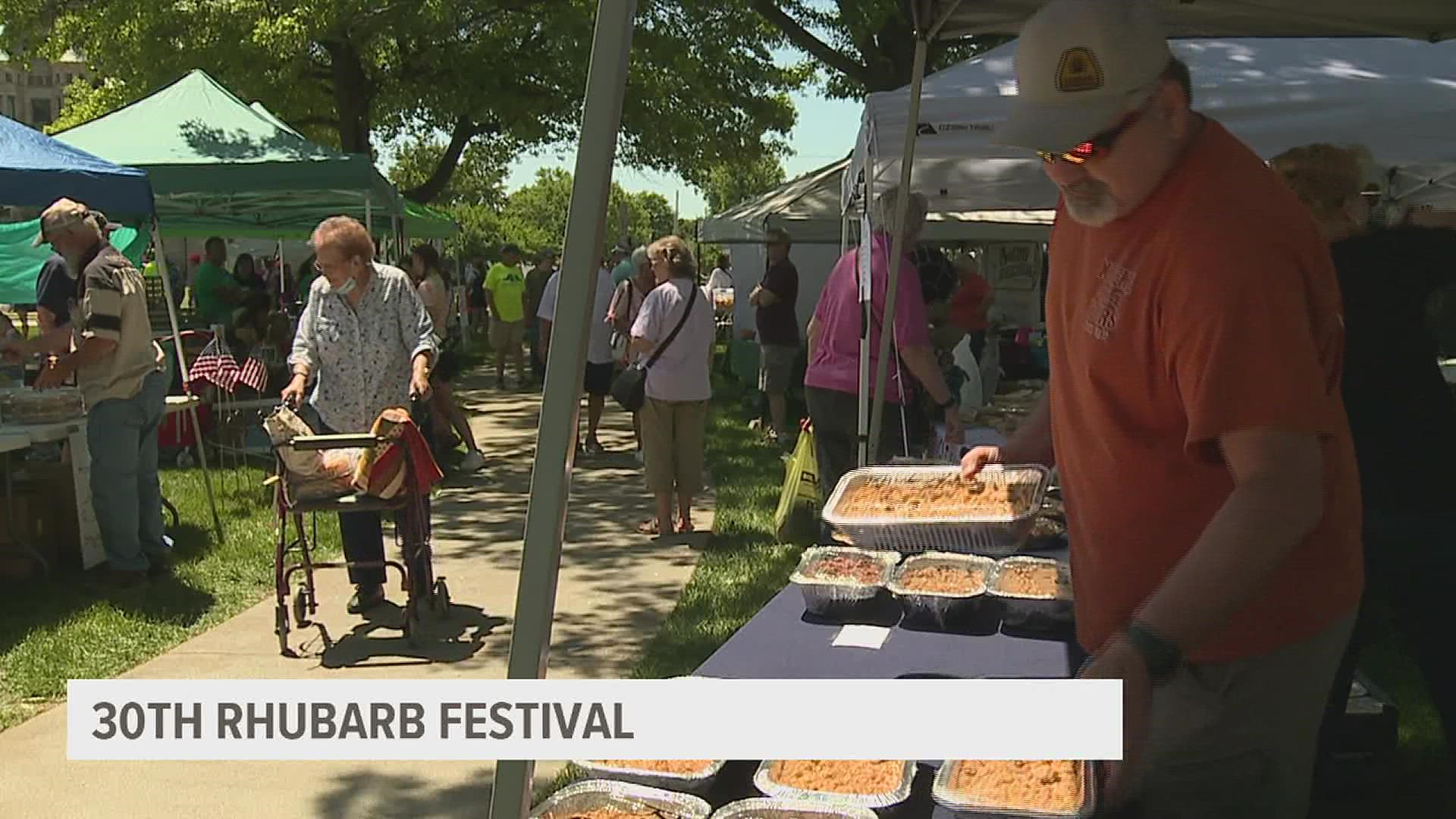 30-year-old Rhubarb fest returns to Aledo | wqad.com