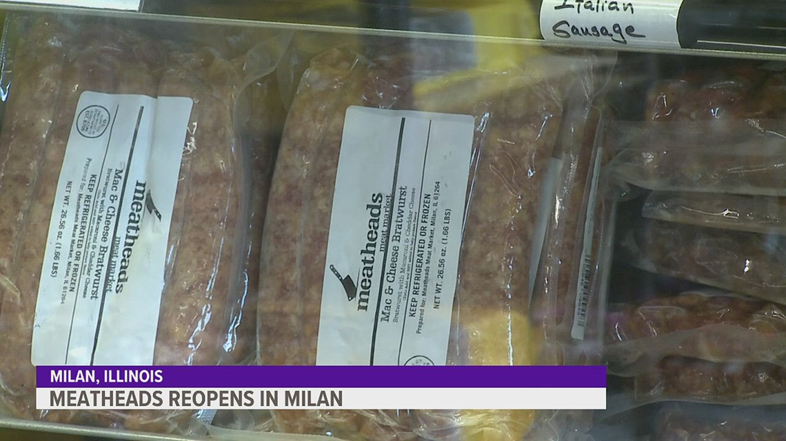 Milan's Meatheads reopens after closing due to fire | wqad.com