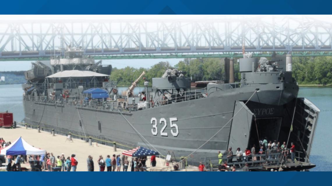 Historic USS LST 325 to visit Muscatine Sept. 9-15 with tours and 9/11 ...