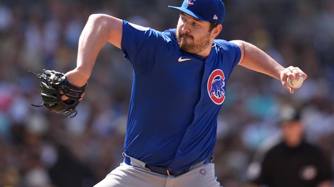 Cubs recall left-hander Jordan Wicks from Triple-A, option reliever ...
