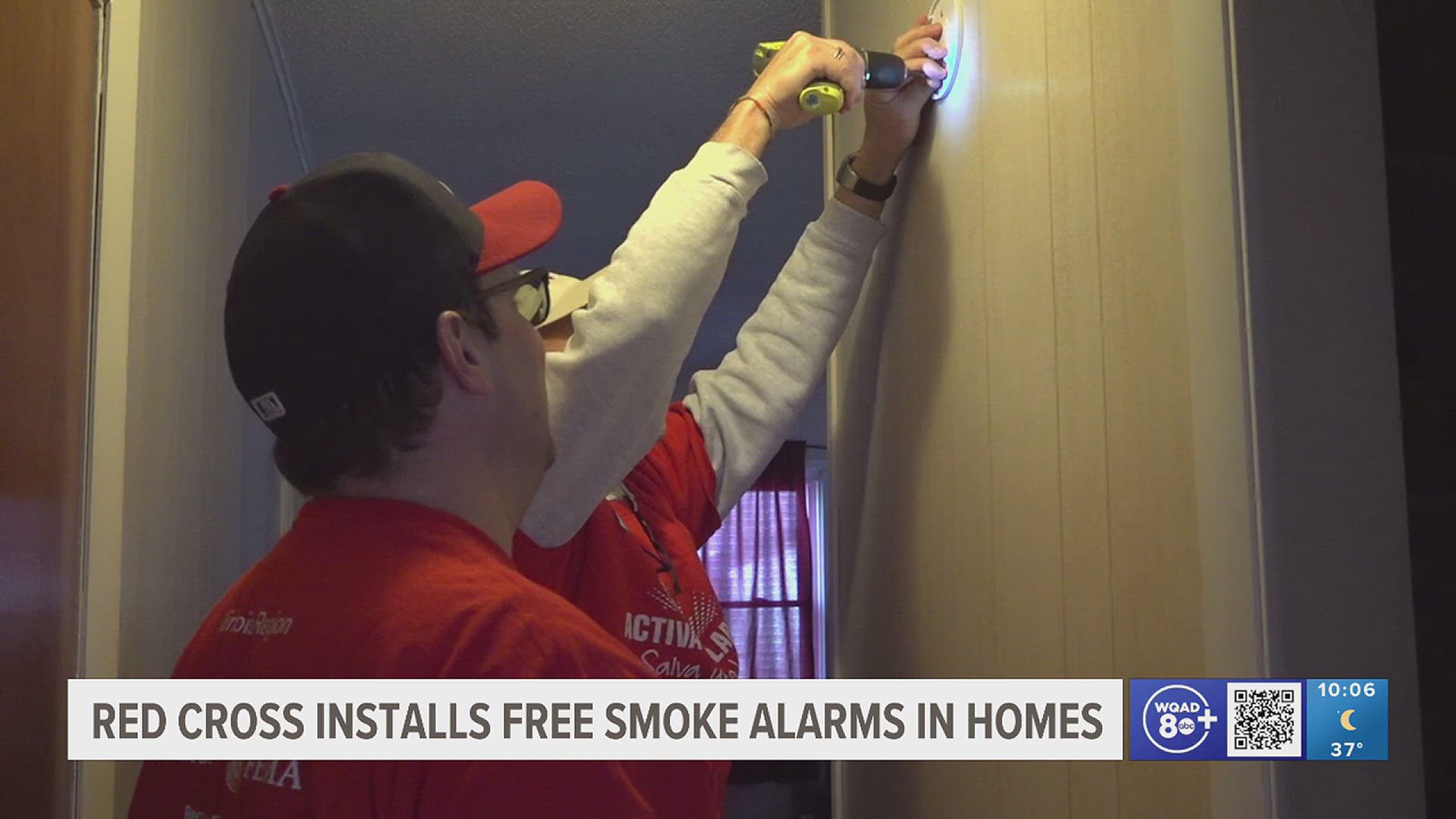 Volunteers install over 300 smoke detectors in Davenport | wqad.com