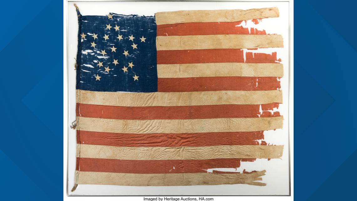 Authenticity of 21-star flag at Illinois museum under question | wqad.com