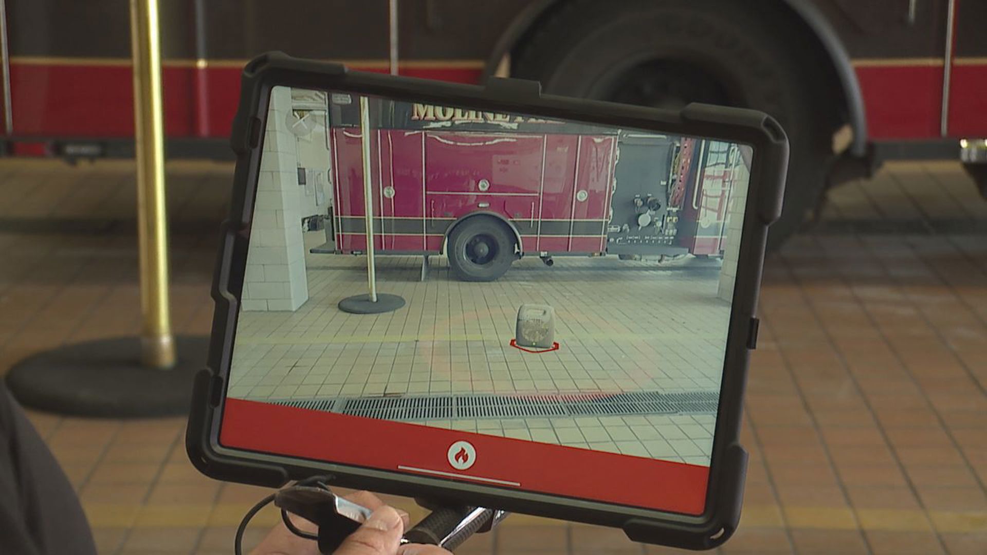 Moline firefighters using augmented reality training | wqad.com