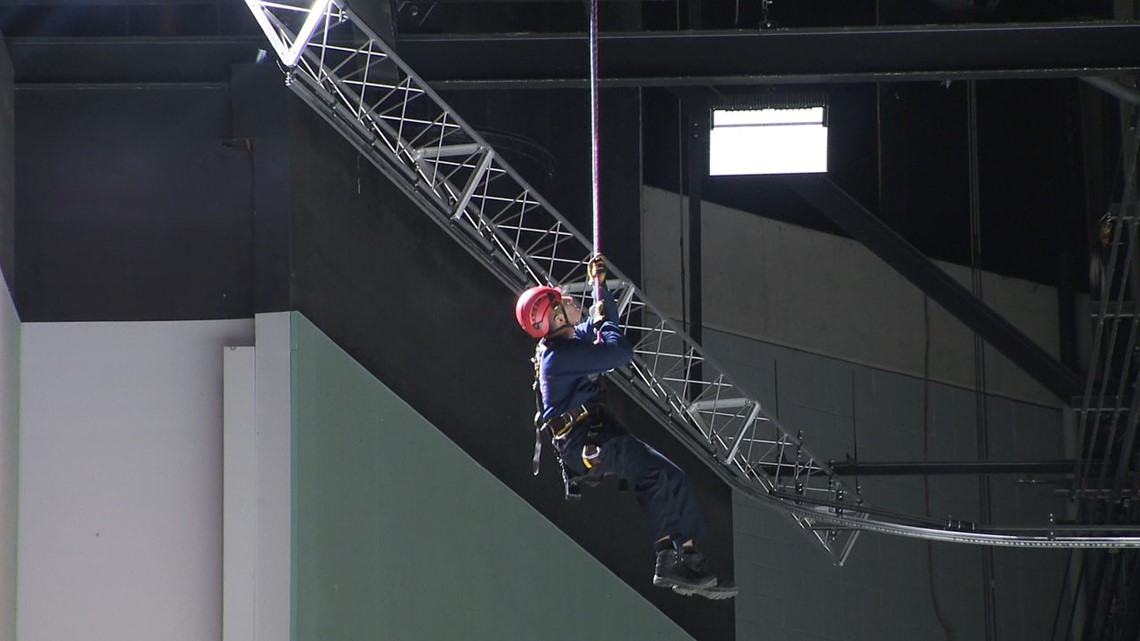 Rope rescue training for local firefighters happening this week | wqad.com