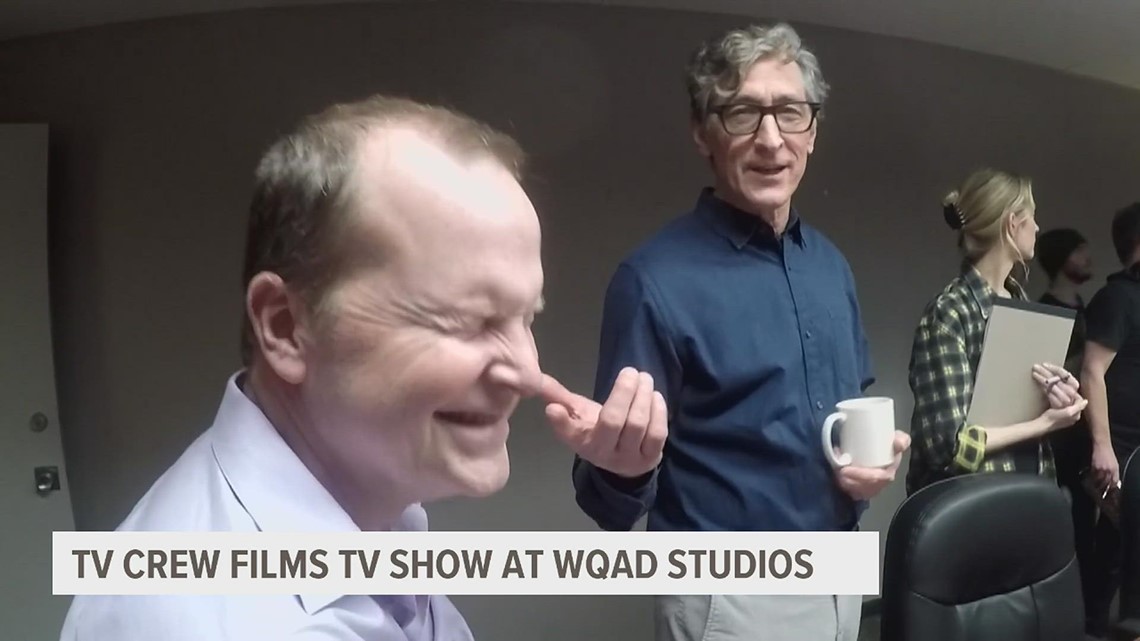 TV crew films new sitcom pilot at WQAD studios | wqad.com