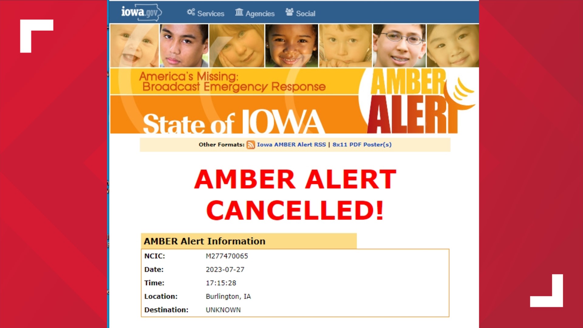 14-year-old from Burlington found alive | wqad.com