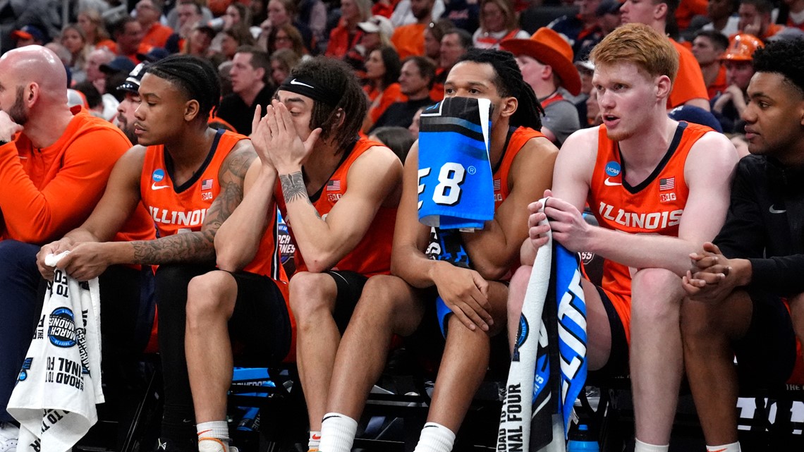 Illinois vs. UConn: Fighting Illini lose to defending champ | wqad.com