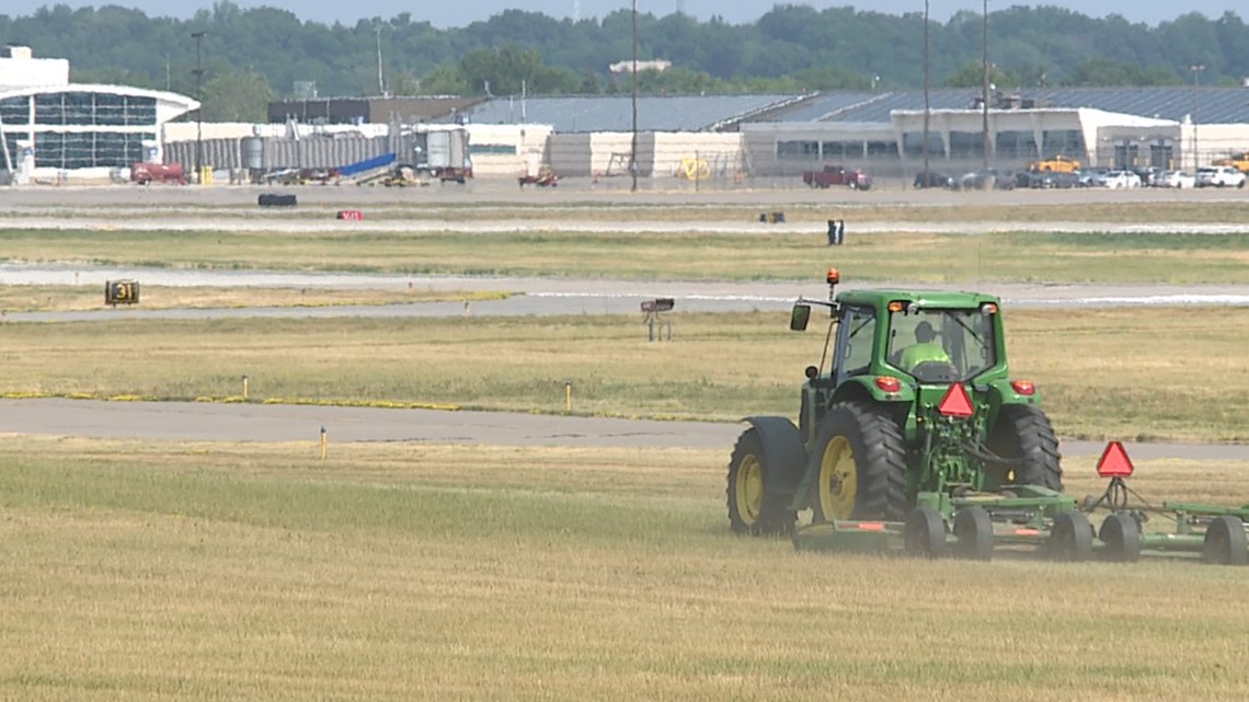 Grass length can affect your flight at QC International Airport | wqad.com