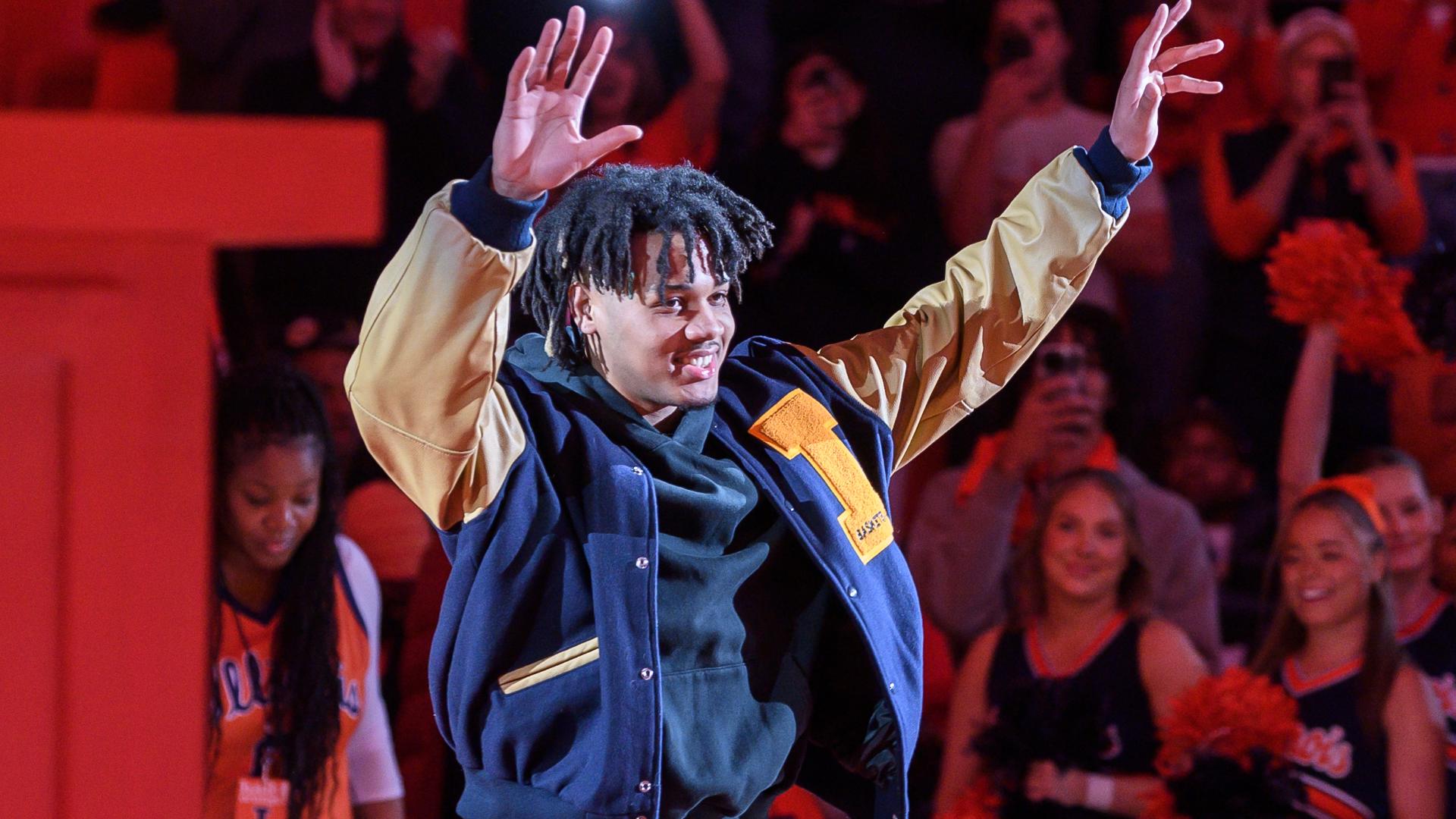 Ex-Illinois star Terrence Shannon Jr. promotes T-shirt for charity ...