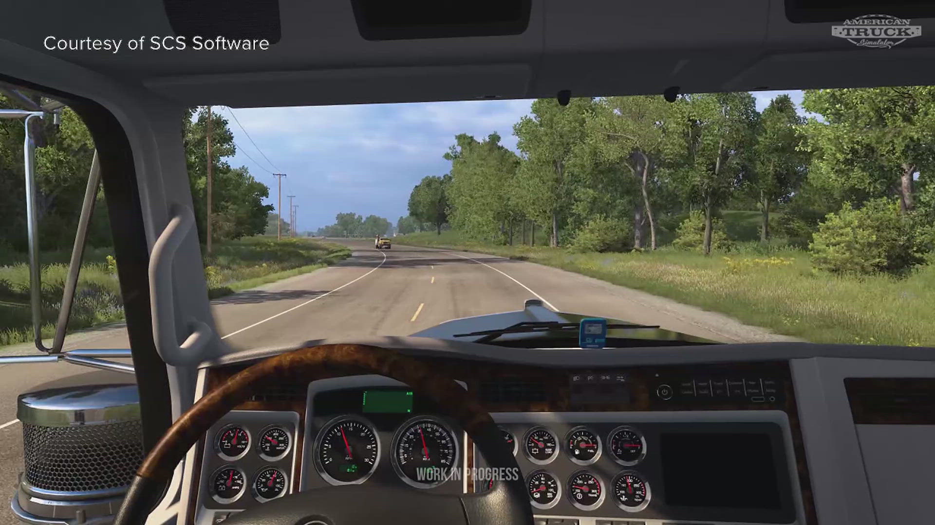 New simulator game allows players to virtually drive a semi-truck all over Iowa | wqad.com