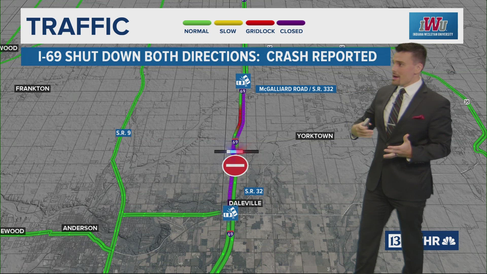 1 dead after I-69 crash in Delaware County | wthr.com