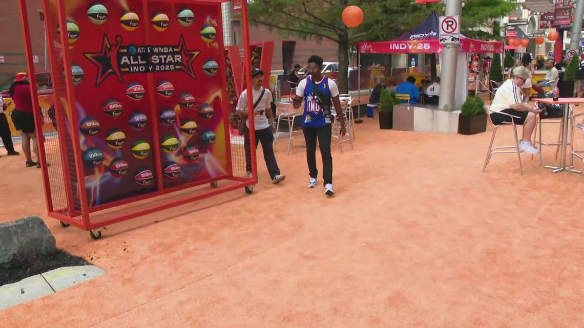 WNBA All-Star Weekend transforms Georgia Street in downtown ...