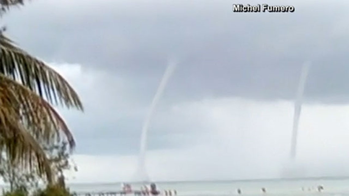 Powerful waterspouts injure dozens, damage homes in Cuba | wthr.com