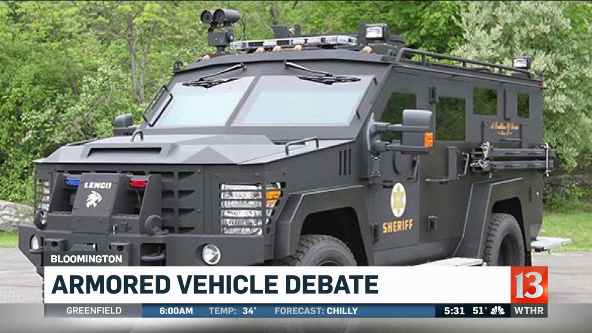 Bloomington moving forward with armored vehicle for police department ...