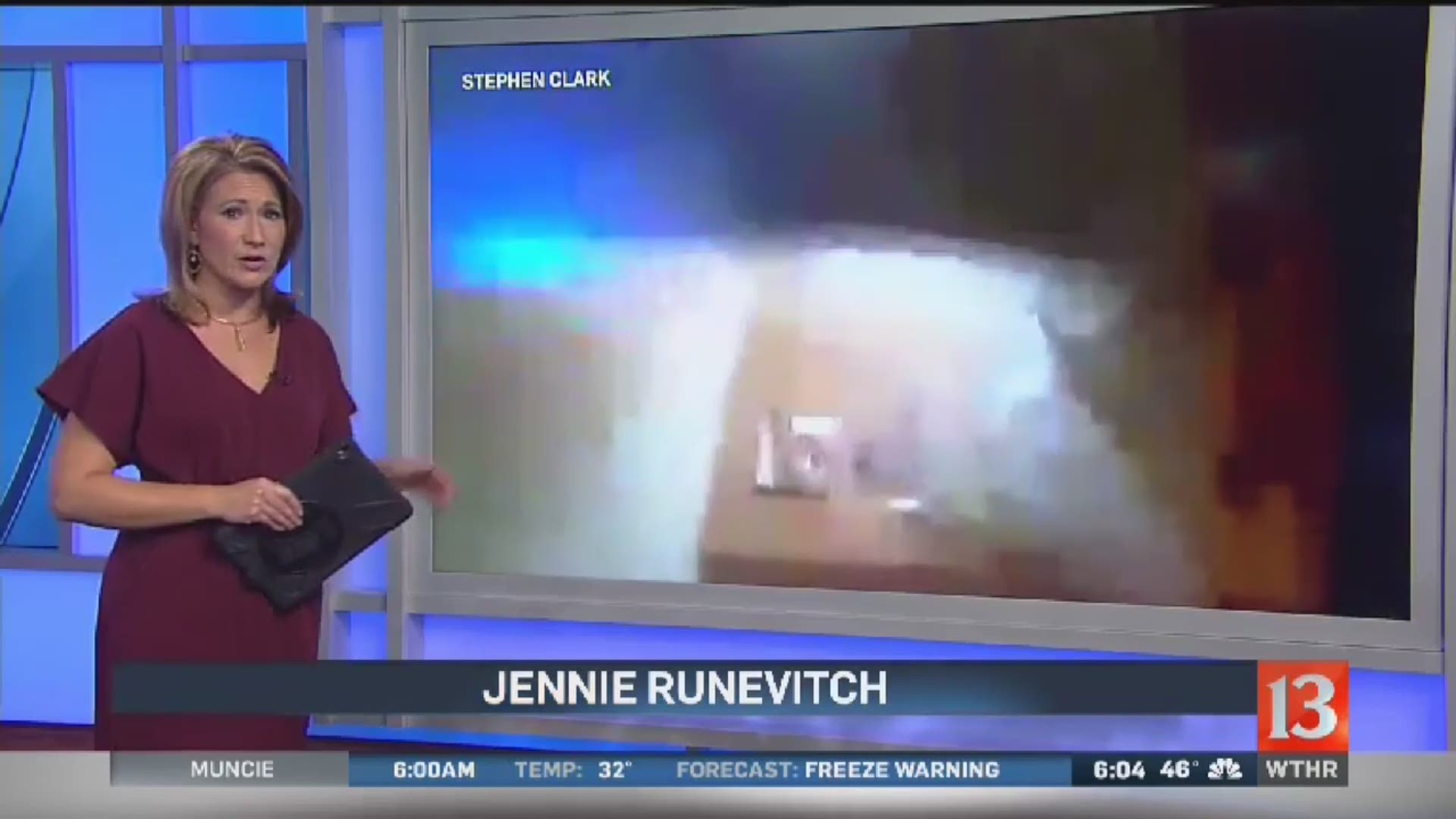 WATCH: SUV crashes into east-side home, displacing family of 6 | wthr.com