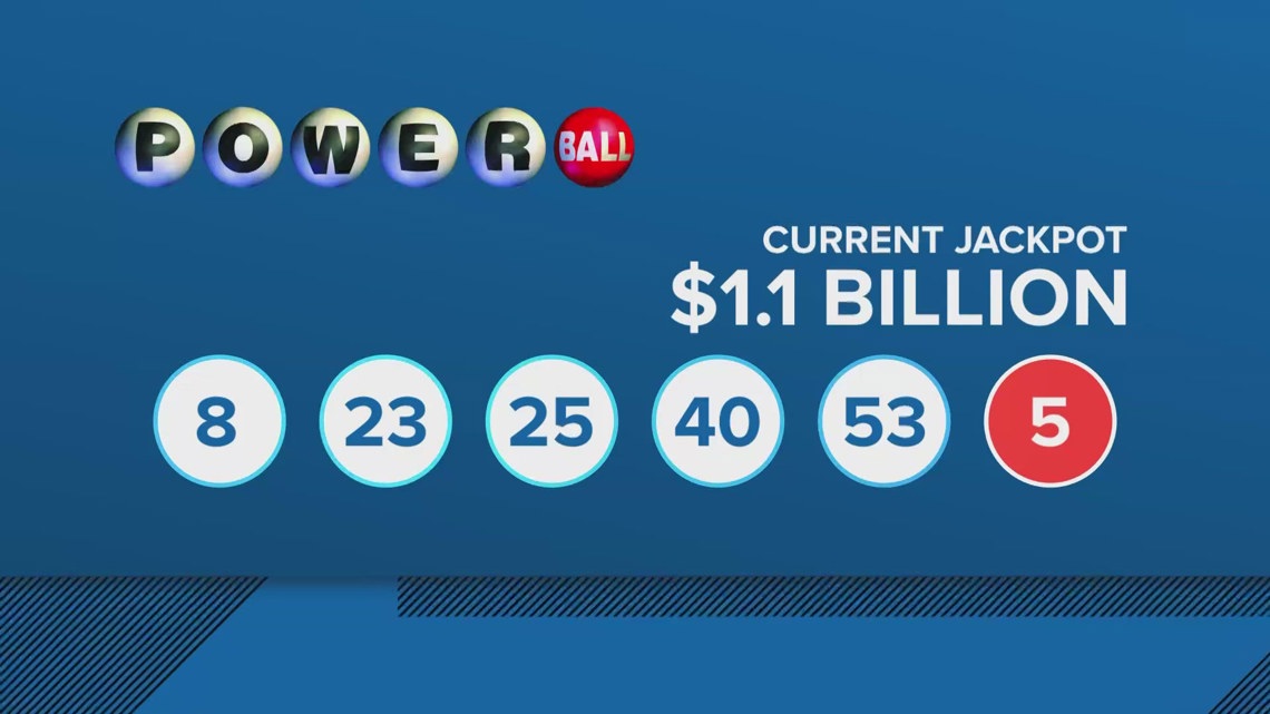 Winning numbers on the $1.1 billion Powerball drawing on Sept. 1, 2025 ...