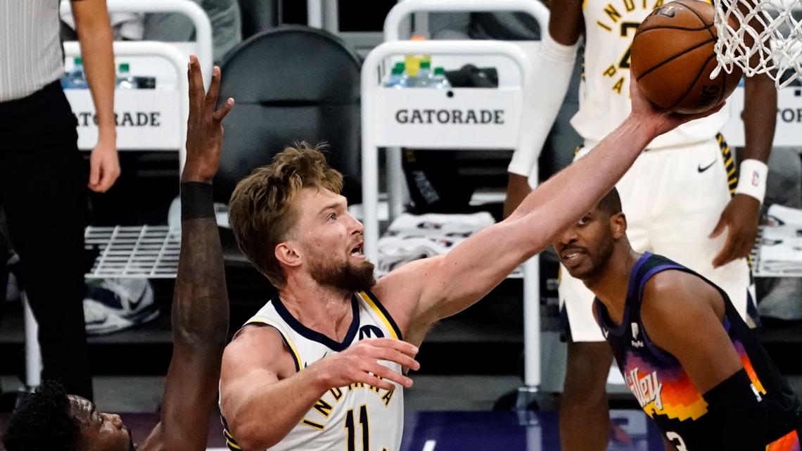 Sabonis' triple-double helps Pacers cool off Suns, 122-111 | wthr.com