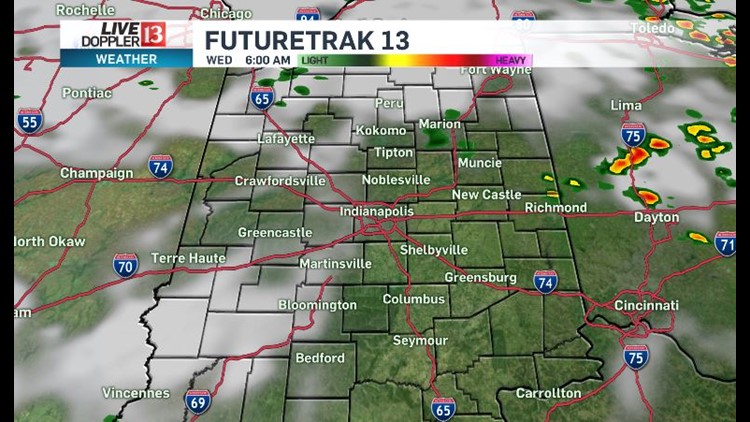 Timing Tuesday Storms - Live Doppler 13 Radar | wthr.com