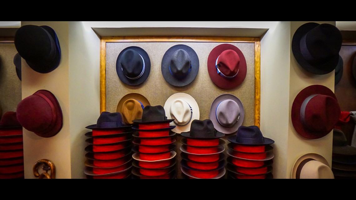 Hat etiquette at one of the UK's oldest haberdasheries | wthr.com