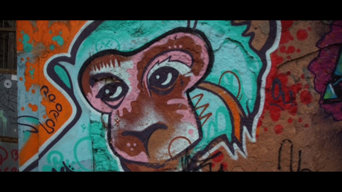 Rio Graffiti: Colorful and legal | wthr.com