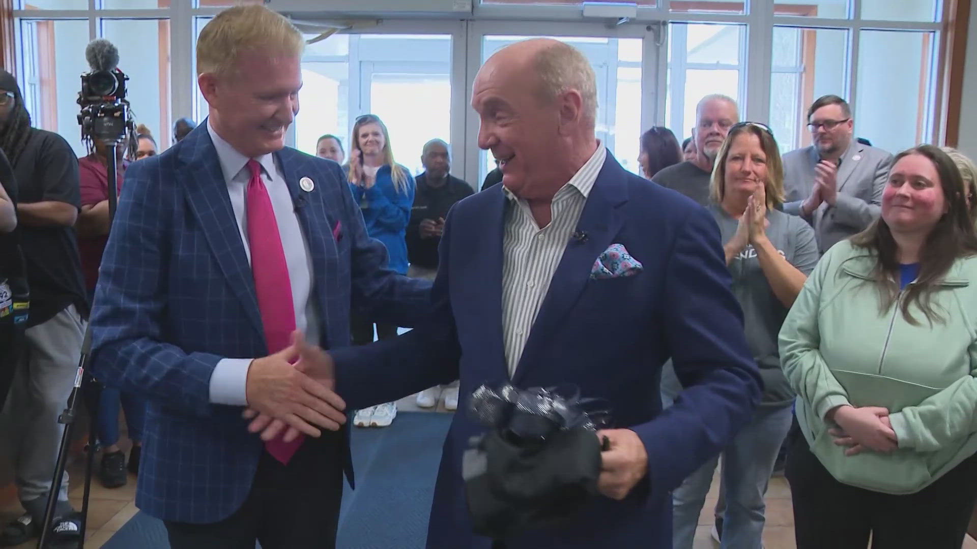 Chuck Lofton surprised by his favorite local nonprofit Damar during ...