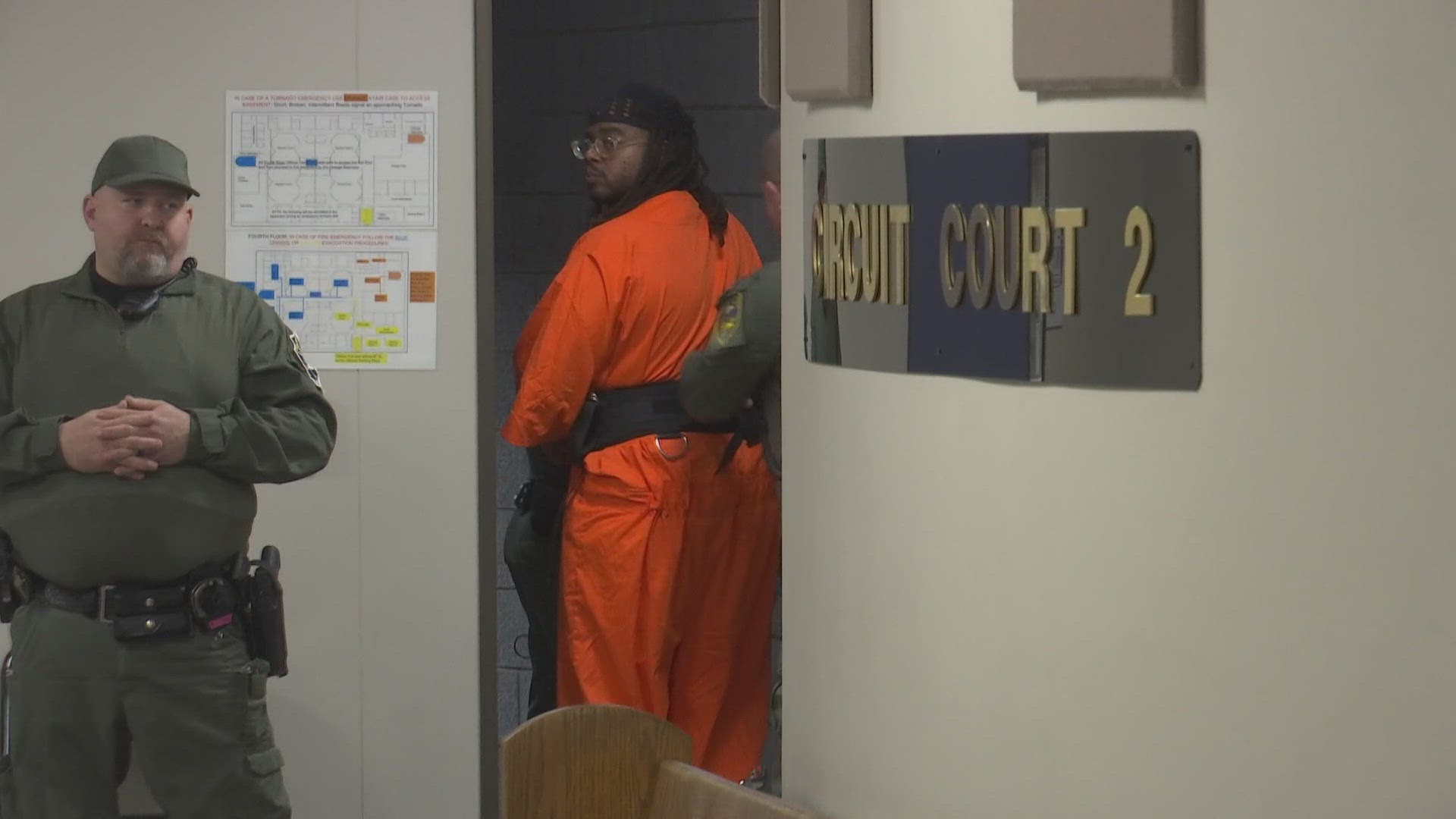 Man accused of Elwood police officer's murder ordered to move hospitals ...