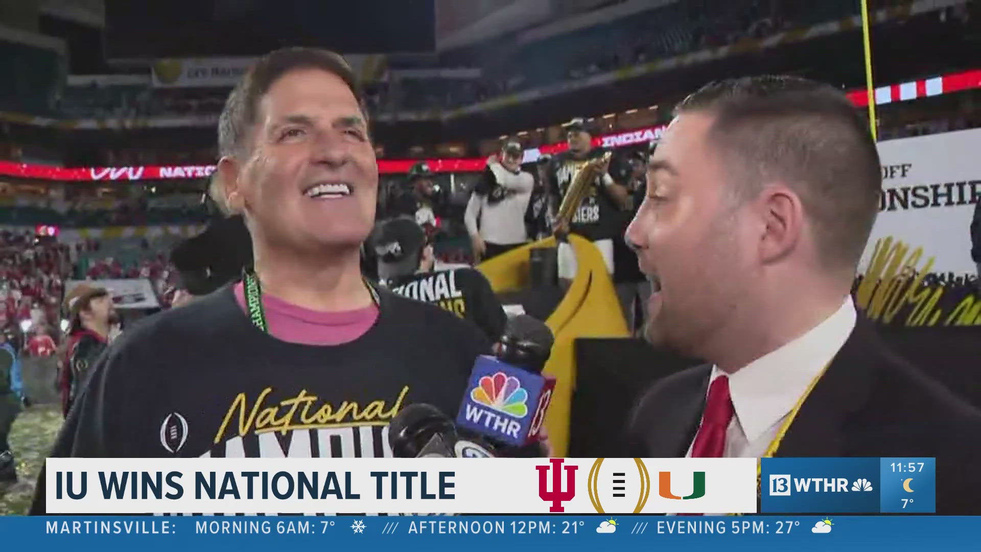 'Everyone is an IU fan tonight' Mark Cuban reacts after Indiana ...